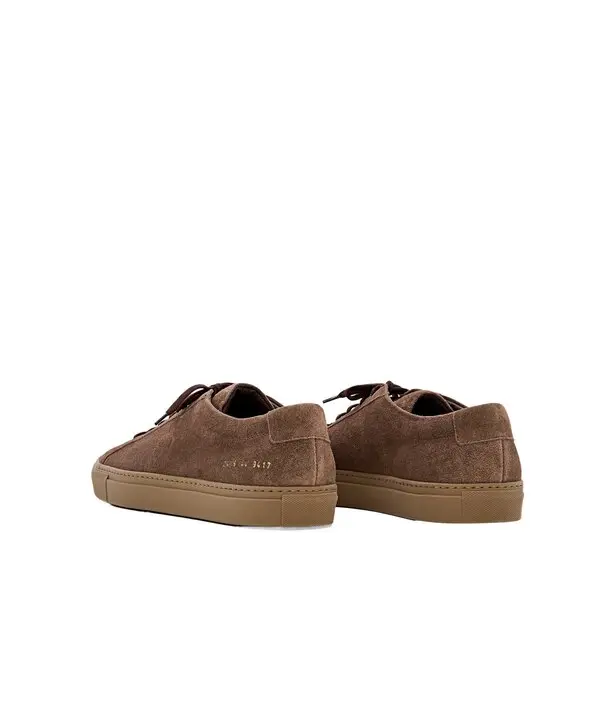 COMMON PROJECTS Ante Low-top Suede Sneakers - Brown