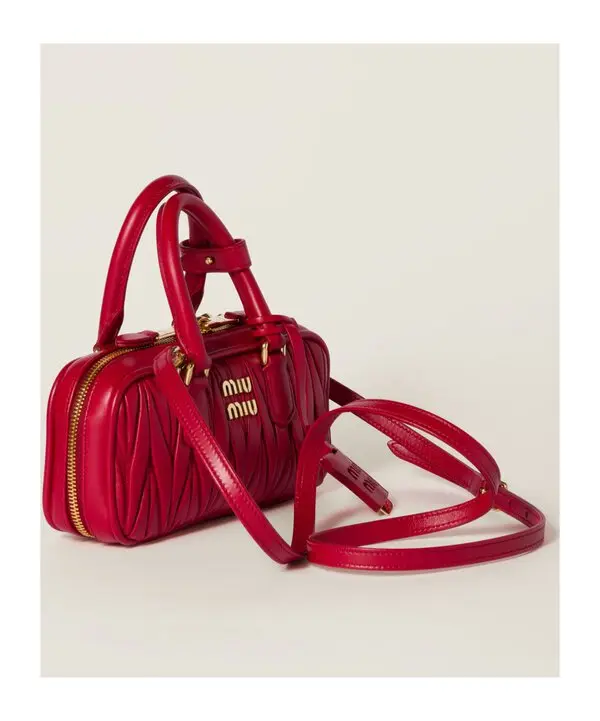 Miu Miu Arcadie Matelassé Nappa Leather Mini-bag