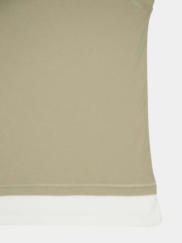 Miu Miu Ribbed Jersey Tank Top