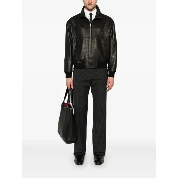 Saint Laurent Zip-up High Neck Blouson