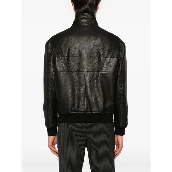 Saint Laurent Zip-up High Neck Blouson
