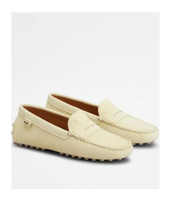 TOD'S Gommino Loafers - Nude