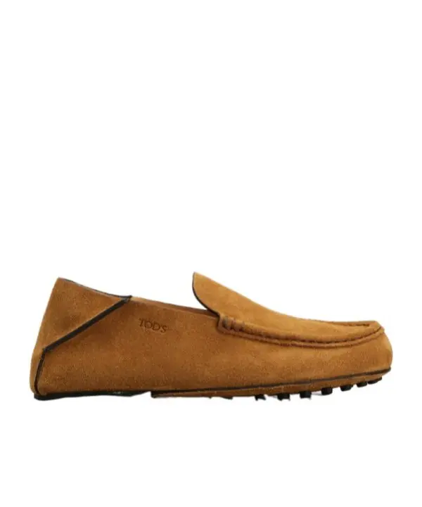 TOD'S Round Toe Slip-on Loafers
