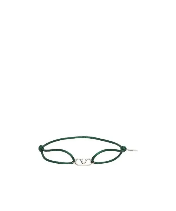 Valentino Garavani Vlogo Signature Cotton Bracelet