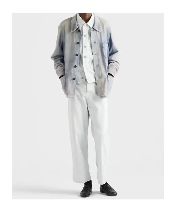 Prada Suede Caban Jacket