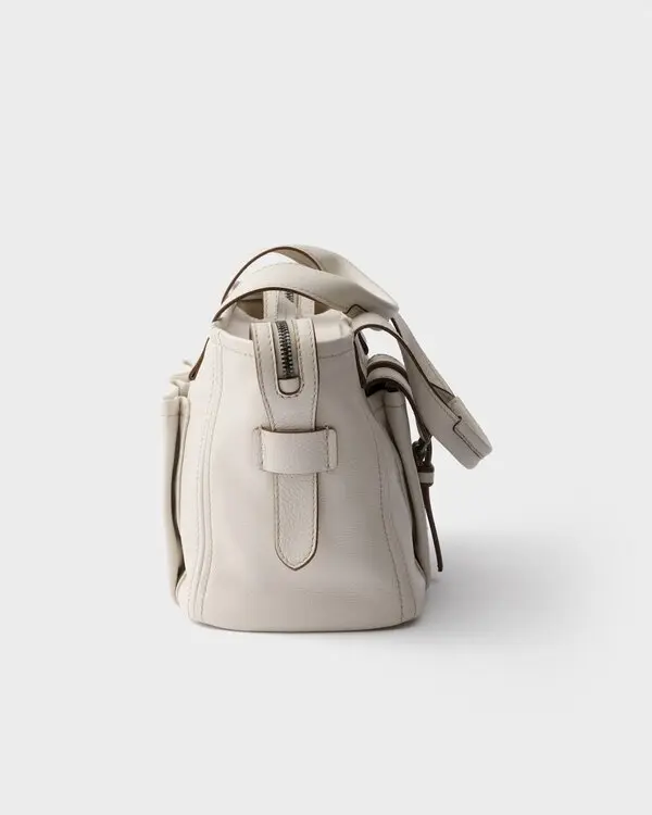 Prada Route Medium Leather Tote Bag