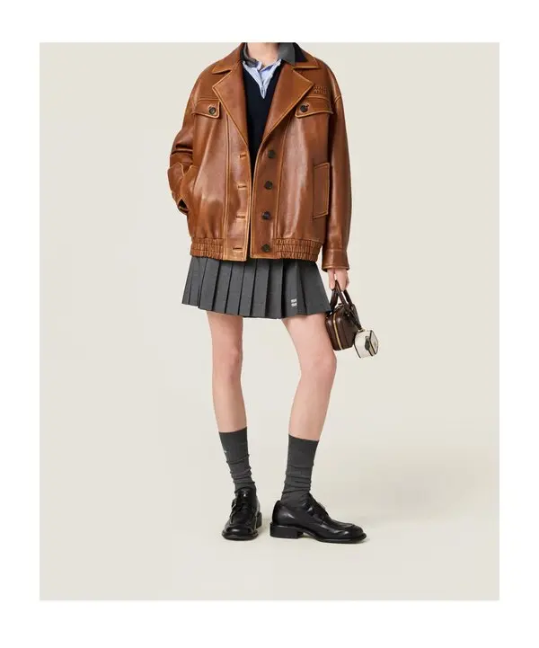 Miu Miu Button-up Padded Jacket