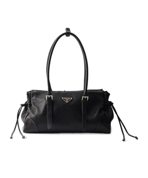 Prada Karin Medium Antiqued Leather Tote Bag