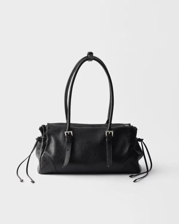Prada Karin Medium Antiqued Leather Tote Bag