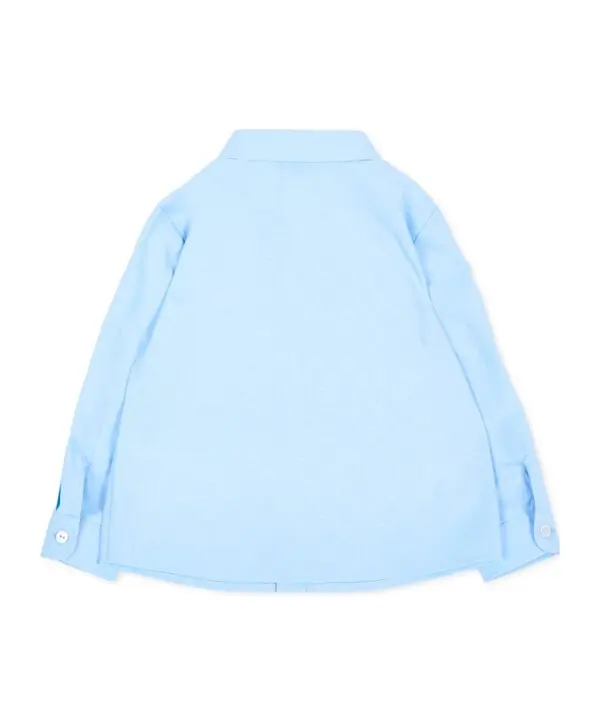 Gucci Long-sleeved Gg Jacquard Shirt