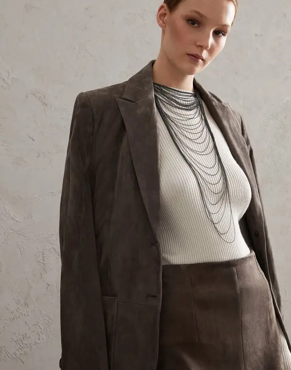 Brunello Cucinelli Fine-knit Long-sleeved Top