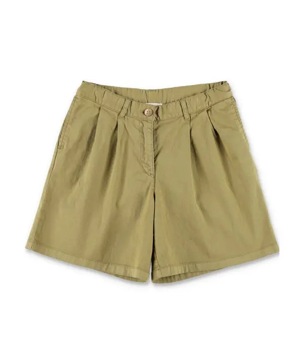 Bonpoint Eliska Pleated Bermuda Shorts