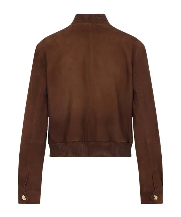 Miu Miu Waxed Suede Jacket