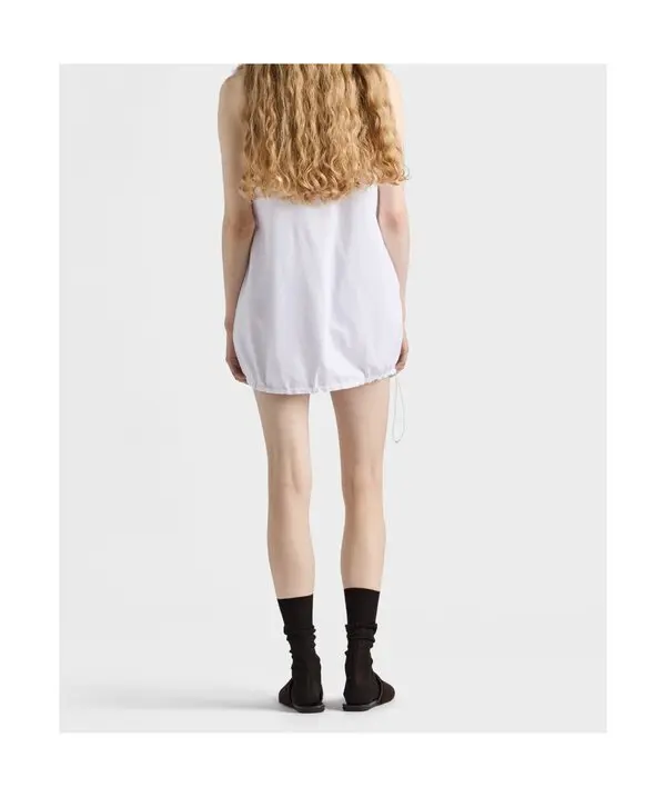 Prada Sleeveless Reversible Mini Dress