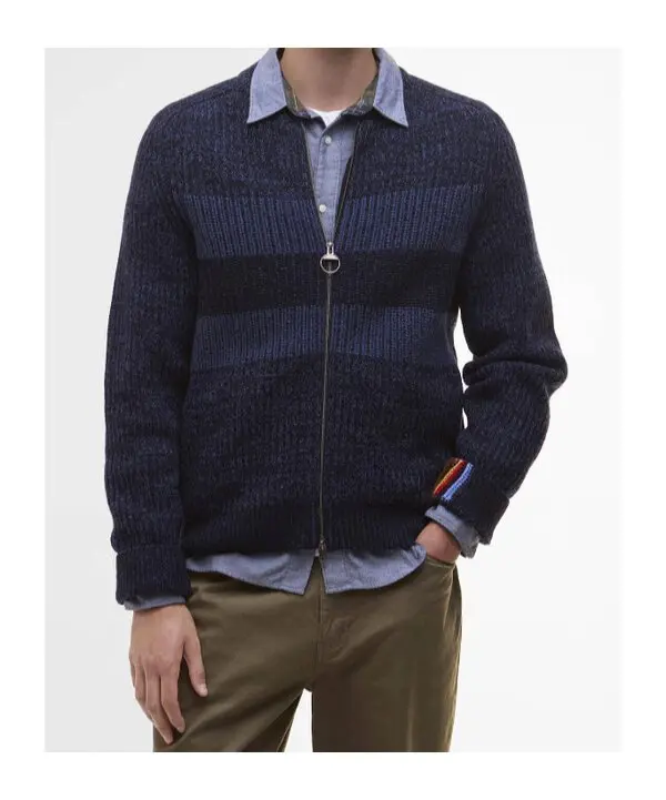 Barbour X Paul Smith Zip Cardigan