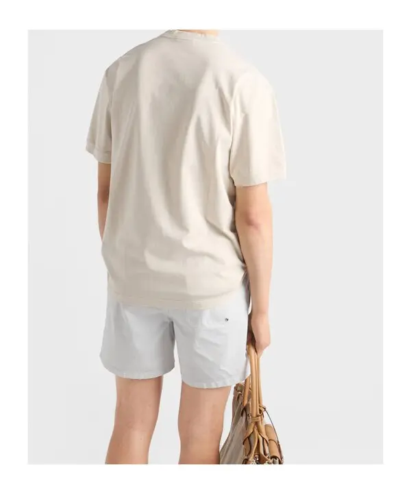 Prada Short-sleeved Cotton T-shirt
