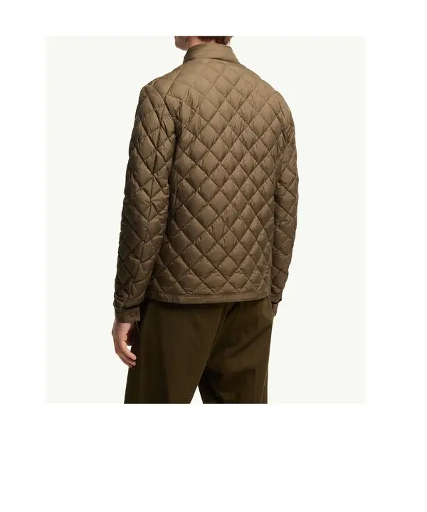 Moncler Oise Diamond Quilted Short Down Jacket