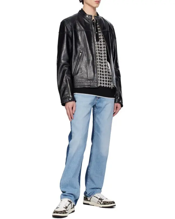 Amiri Skel Top Lace-up Sneakers