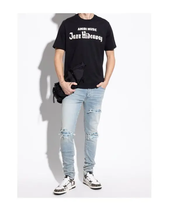 Amiri Skel Top Lace-up Sneakers