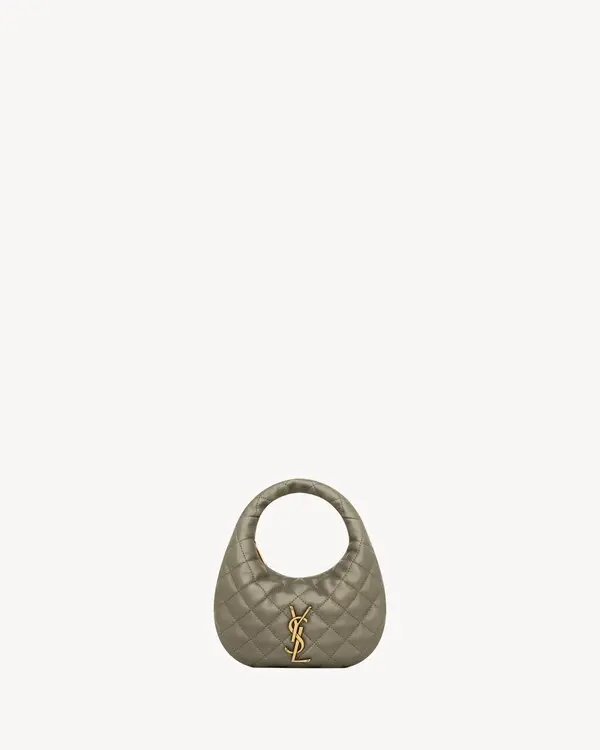 Saint Laurent Icarino Mini In Quilted Nappa