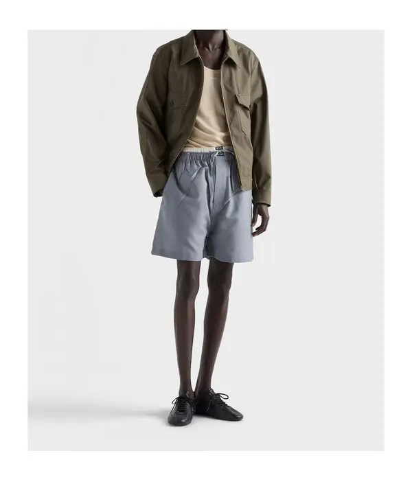 Prada Mohair Wool Bermudas