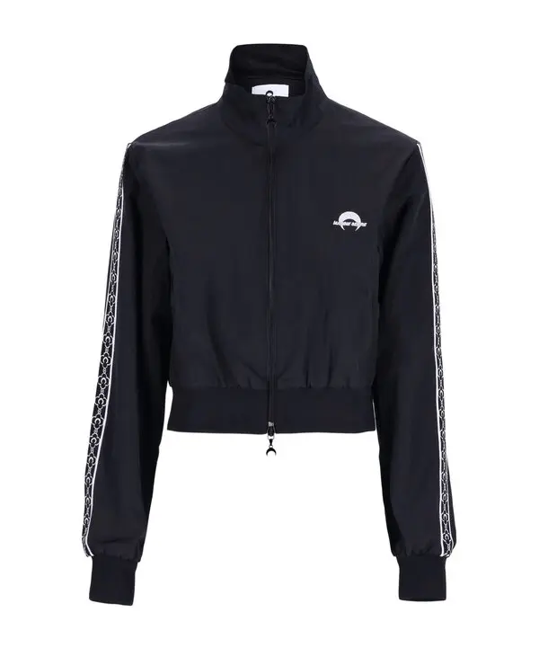 MARINE SERRE Logo-embroidered Jacket