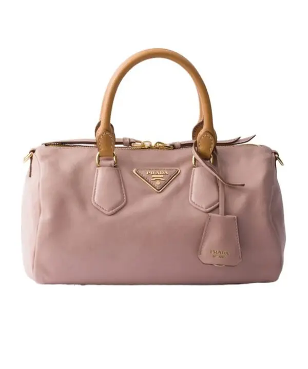Prada Evasion Small Leather Top-handle Bag