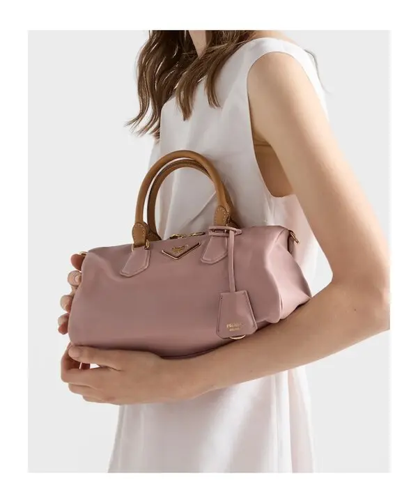 Prada Evasion Small Leather Top-handle Bag
