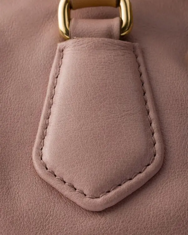 Prada Evasion Small Leather Top-handle Bag