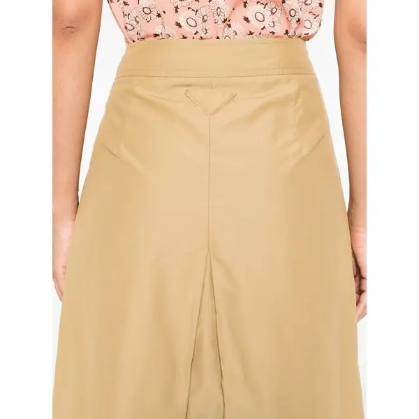 Prada Pleated Midi Skirt