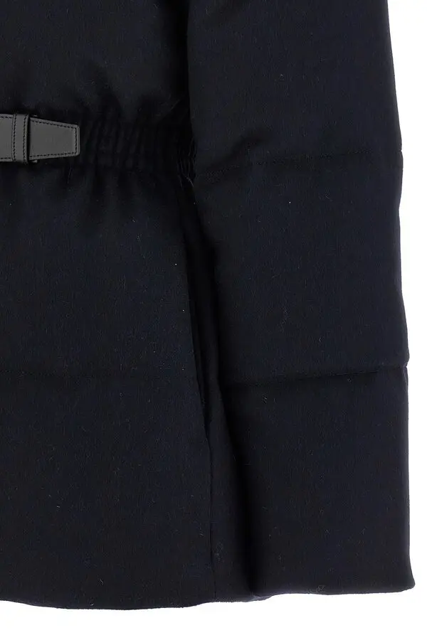 Prada High-neck Belted Jacket