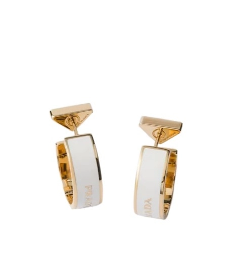 Prada Metal Earrings
