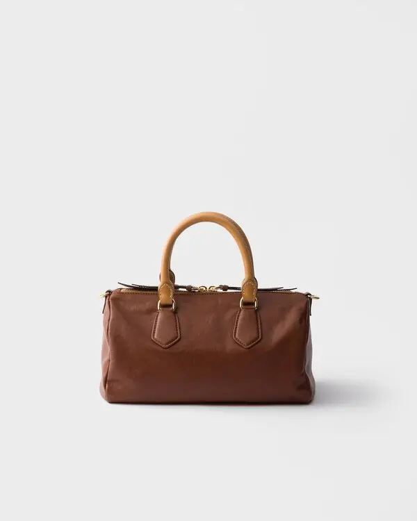 Prada Small Leather Top-handle Bag