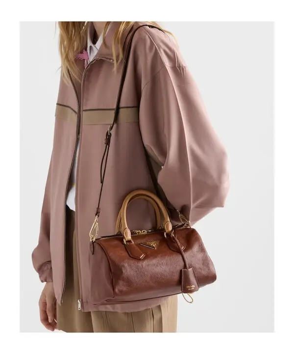 Prada Small Leather Top-handle Bag