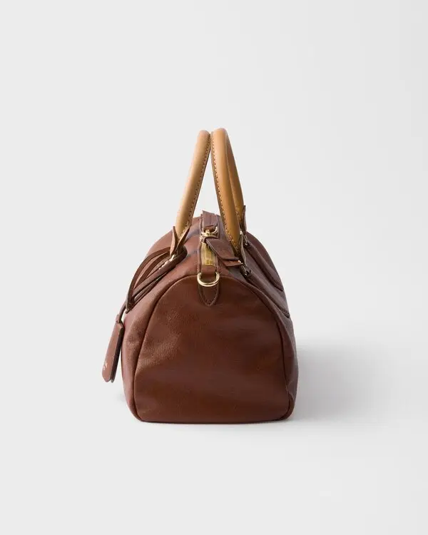 Prada Small Leather Top-handle Bag