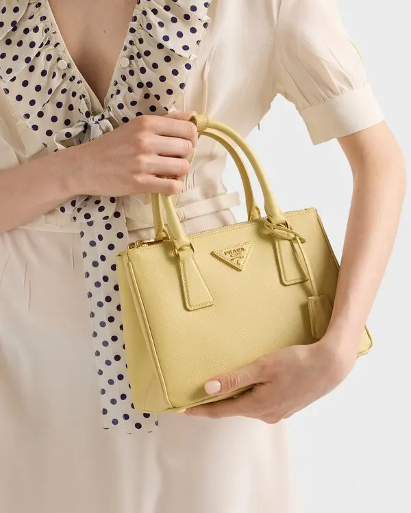 Prada Galleria Small Saffiano Leather Bag