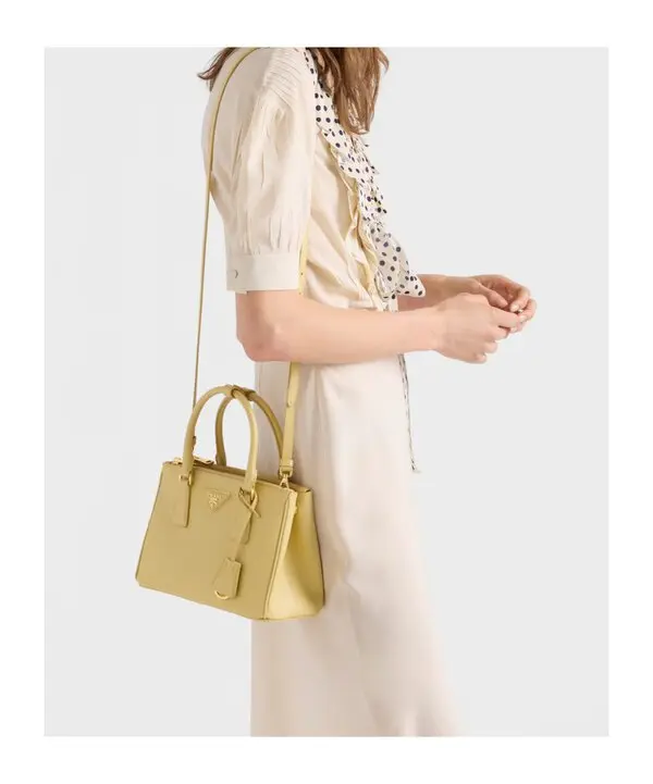 Prada Galleria Small Saffiano Leather Bag