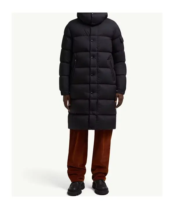 Moncler Hanoverian Hooded Long Down Jacket