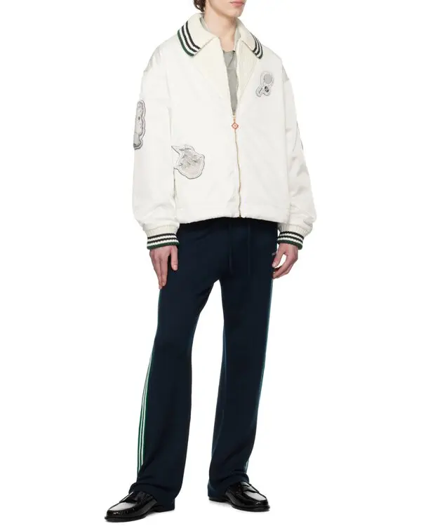 Casablanca Lapel Long Sleeve Jacket
