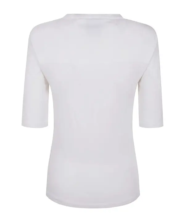THOM KROM V-panel Short Sleeve Top