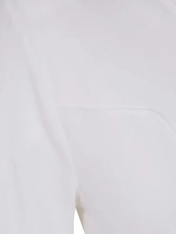 THOM KROM V-panel Short Sleeve Top