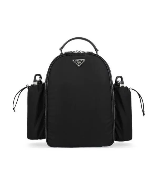Prada Re-nylon Picnic Backpack - Black