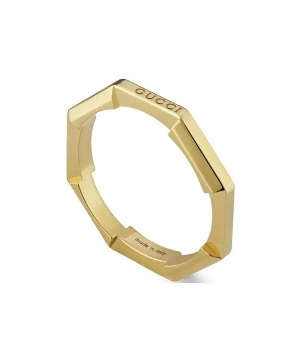 Gucci 18kt Gold Link To Love Ring