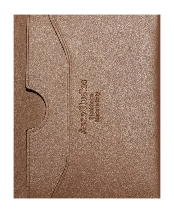 Acne Studios Logo Printed Folded Cardholder