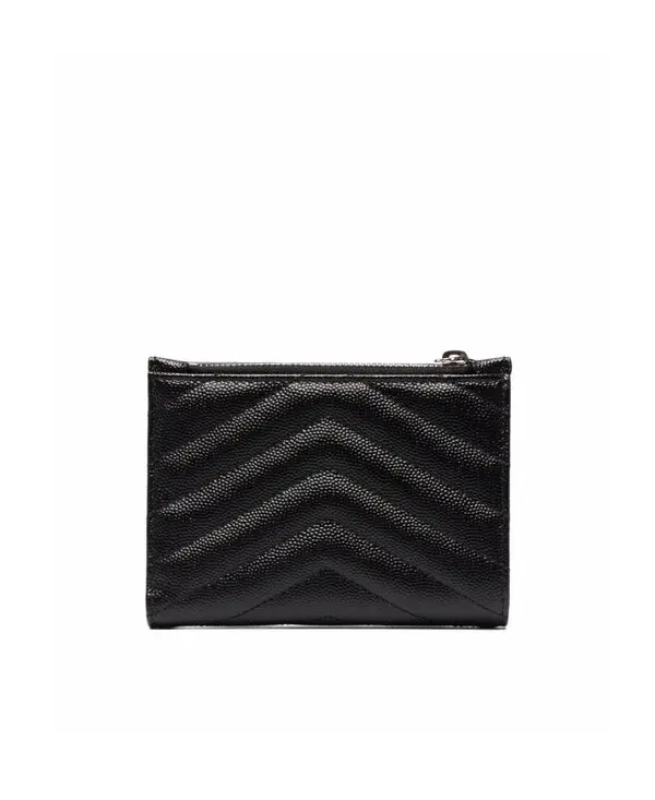 Saint Laurent Monogram Plaque Wallet