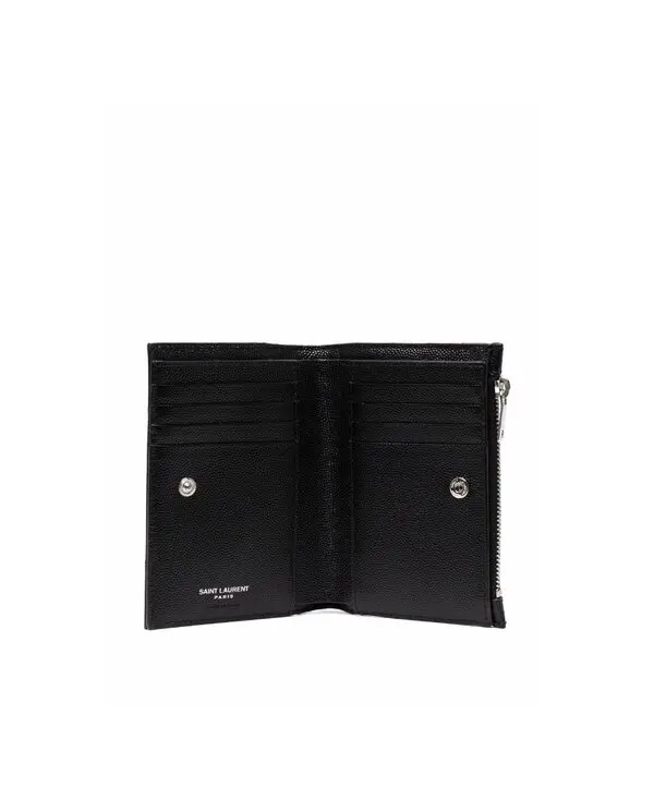 Saint Laurent Monogram Plaque Wallet