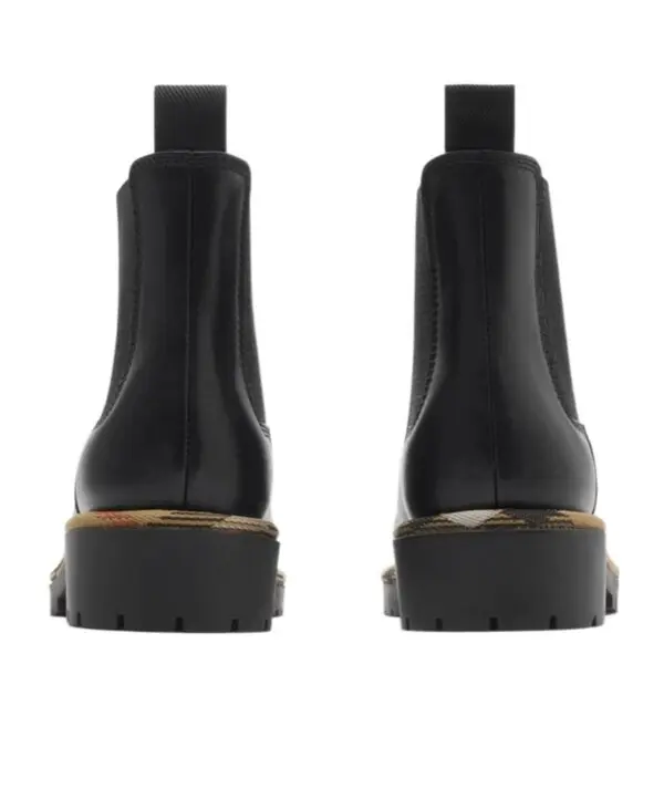 Burberry Leather Chelsea Boots