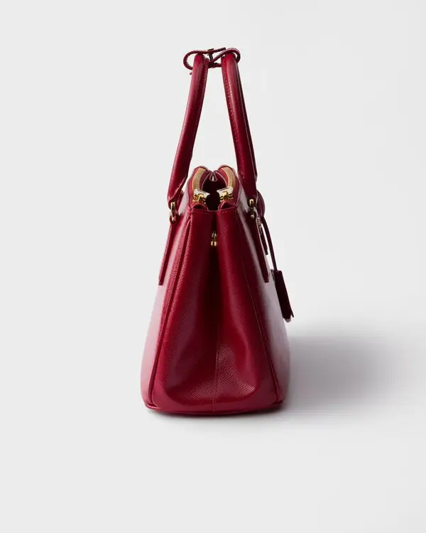 Prada Galleria Small Patent Saffiano Leather Bag