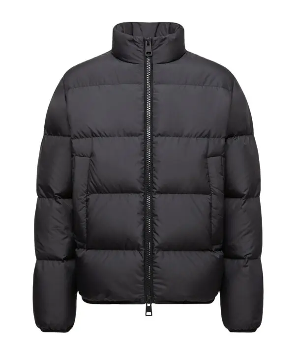 Moncler Quilted Down Jacket With Zip Closure