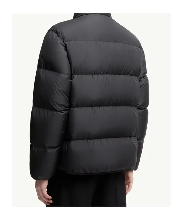 Moncler Quilted Down Jacket With Zip Closure